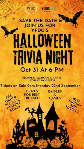 YFDC Halloween Trivia Night 2025 | Sticky Tickets