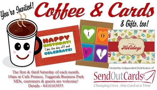 Coffee & Cards | Sticky Tickets