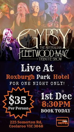 GYPSY THE AUSTRALIAN FLEETWOOD MAC TRIBUTE SHOW! - Sticky Tickets