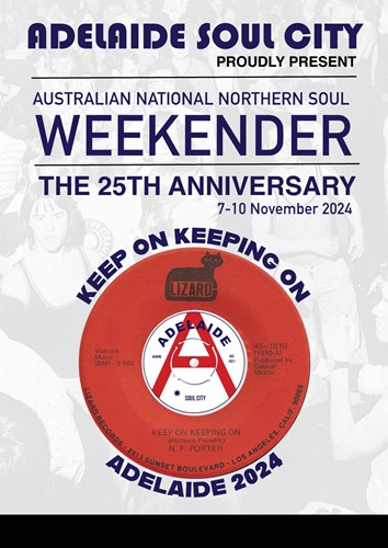 The 25th Australian National Northern Soul Weekender - Sticky Tickets