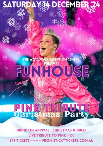 Pink Tribute, Christmas Party and DJ - Sticky Tickets