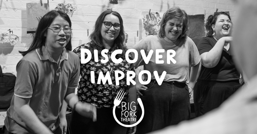Discover Improv - free intro to improvisation class - Sticky Tickets