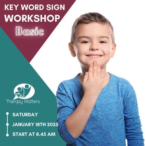 Key Word Sign Basic Accredited Workshop | Sticky Tickets