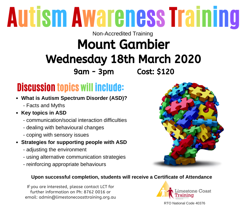 Autism Awareness Training - Sticky Tickets