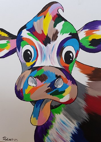 Colourful Cow | Sticky Tickets