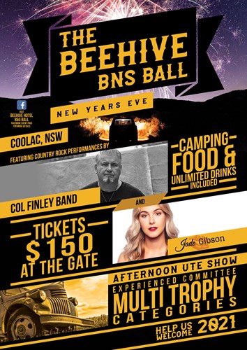 Beehive NYE BnS Ball 2020 - Sticky Tickets