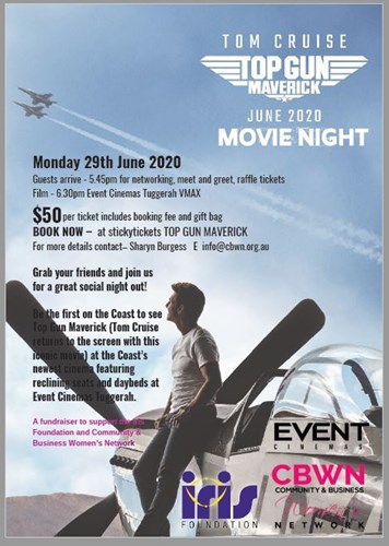 MOVIE NIGHT FUNDRAISER - TOP GUN MAVERICK | Sticky Tickets